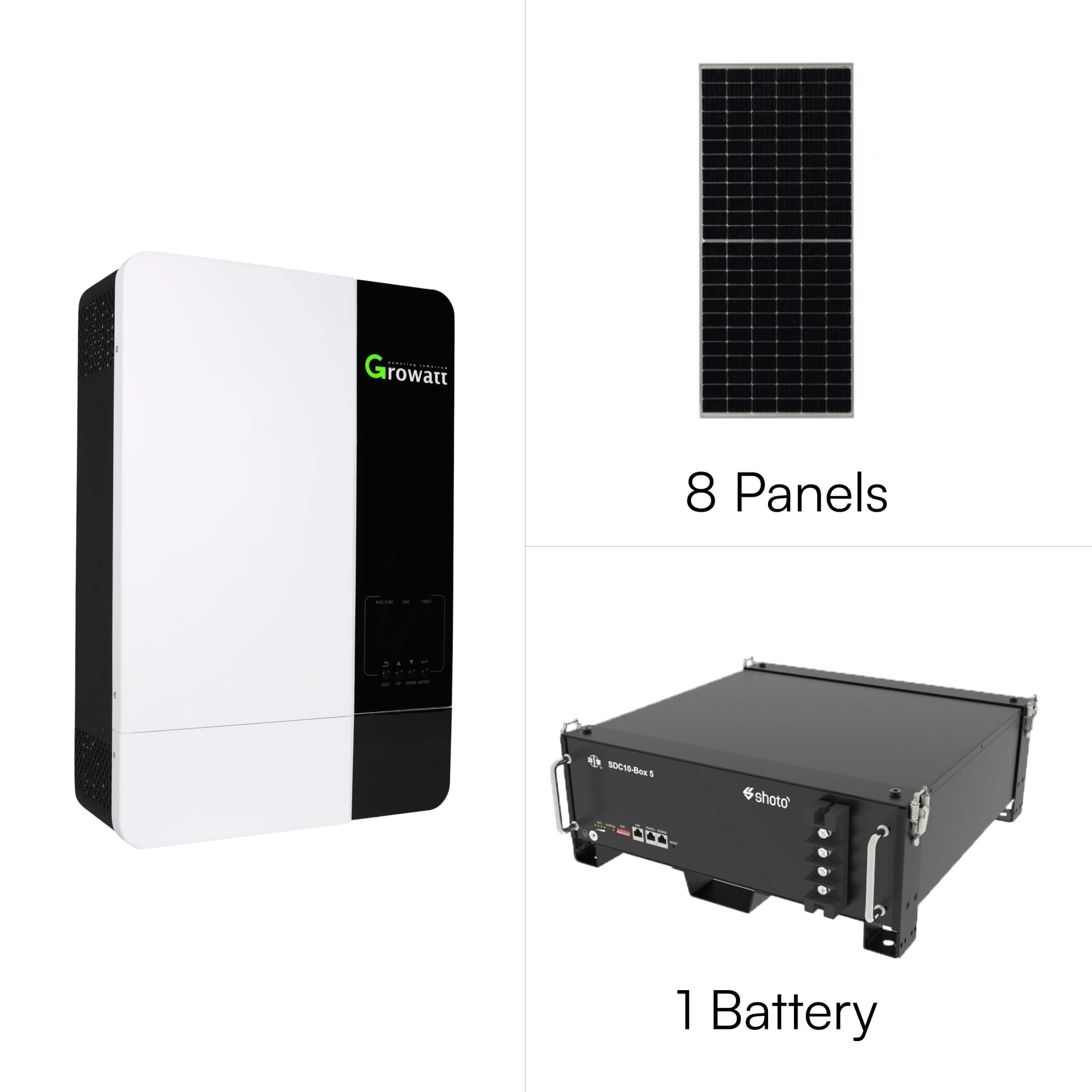 5KW Growatt Pack 5.12s | Solar District (ZA)