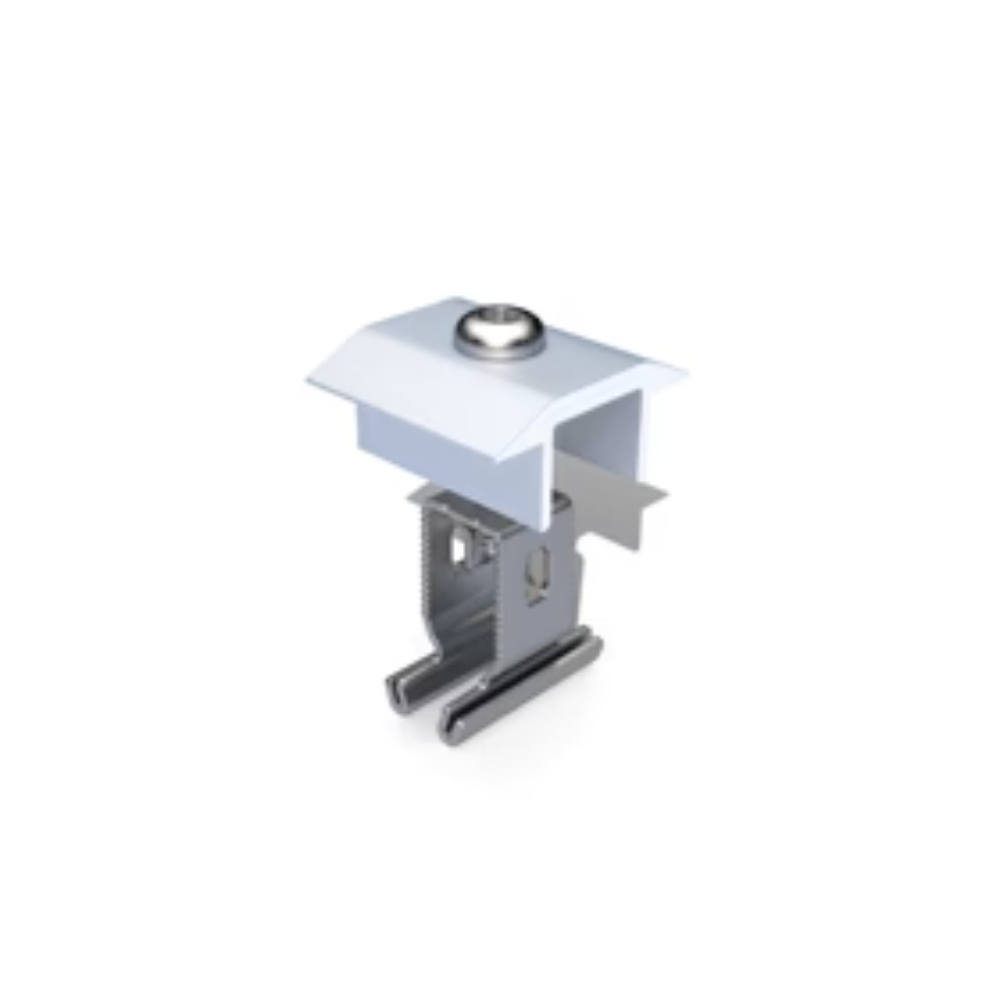 Renusol Middle Clamp+ 31 - 51mm Silver | Solar District (ZA)